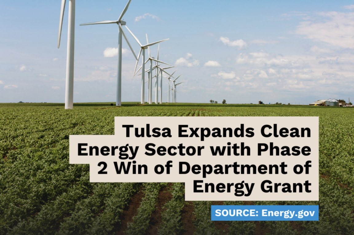Tulsa Wins U.S. Department of Energy Grant to Advance Clean Energy ...